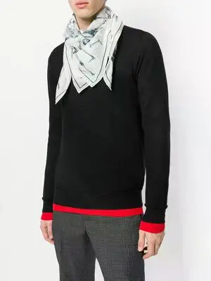 Alexander McQueen Dancing Skeleton Scarf