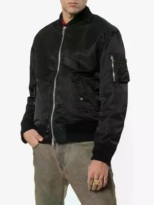MASTERMIND WORLD Bomber Jacket With Camouflage Lining