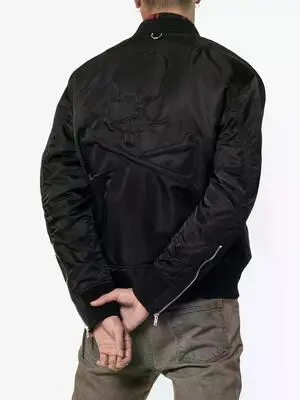 MASTERMIND WORLD Bomber Jacket With Camouflage Lining