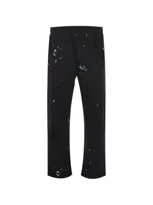 DOMREBEL Paint-splatter Logo-print Track Pants