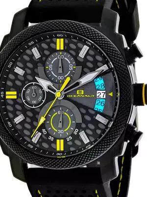OCEANAUT Kryptonite 42mm Watch - Black