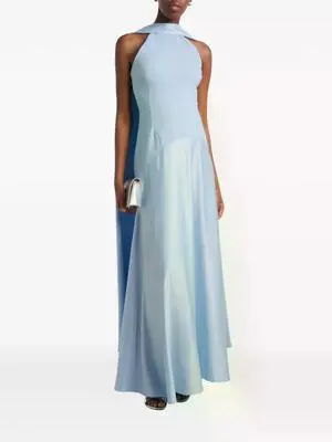 Solace London Cece Halterneck Maxi Dress