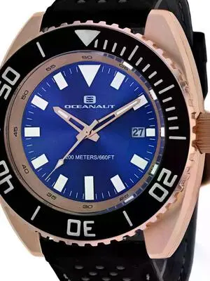 OCEANAUT Submersion 45mm Watch - Blue
