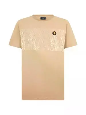 BILLIONAIRE Monogram-motif Round-neck T-shirt