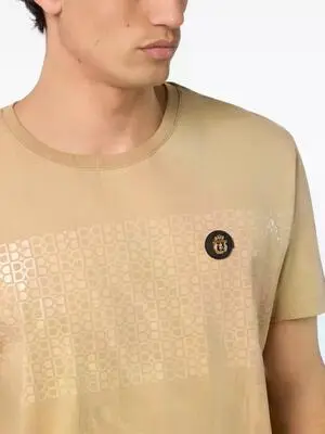 BILLIONAIRE Monogram-motif Round-neck T-shirt