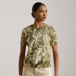 Ralph Lauren Drop Shoulder T-shirts For Women