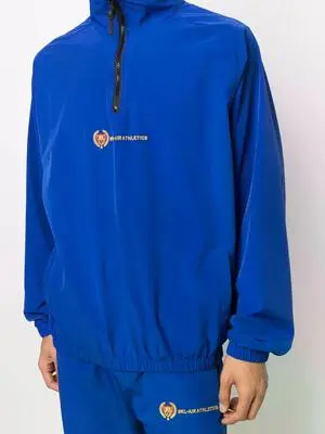 BEL-AIR ATHLETICS Embroidered Logo Zip-up Pullover Jacket