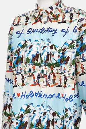 ALESSANDRO ENRIQUEZ Printed Cotton Shirt - Multicolor