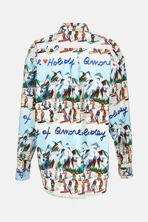 ALESSANDRO ENRIQUEZ Printed Cotton Shirt - Multicolor