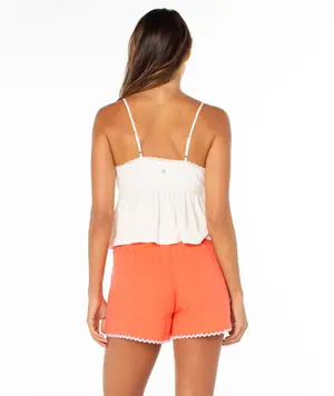 Roxy Coastal Sun Tank Top - Dew Solid