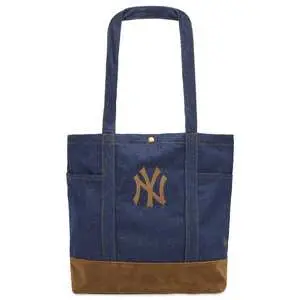 New Era New York Yankees Suede Denim Tote Bag