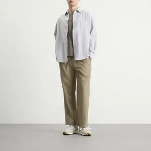 KHAKIS Slub Common Pleated Trousers