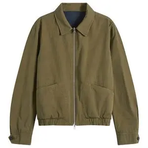 DRAKE'S Reversible Cotton Blouson