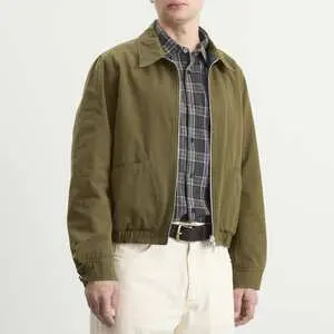 DRAKE'S Reversible Cotton Blouson