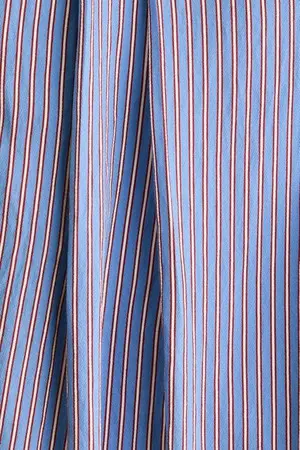 H&m Straight-leg Pleated Trousers With Elasticated Waist