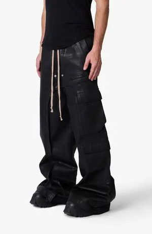 Mnml Waxed Oversize Cargo Pants