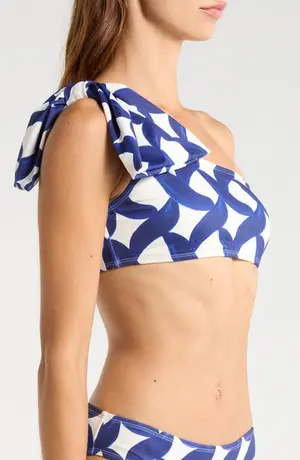 HUTCH Betsy One-shoulder Bikini Top