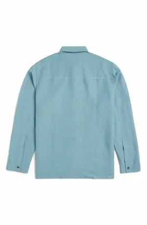 AUTO-REPLY™ Andrew Solid Linen Blend Button-up Shirt