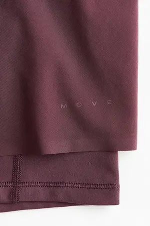 H&m Double-layered Sports Shorts - Boysenberry