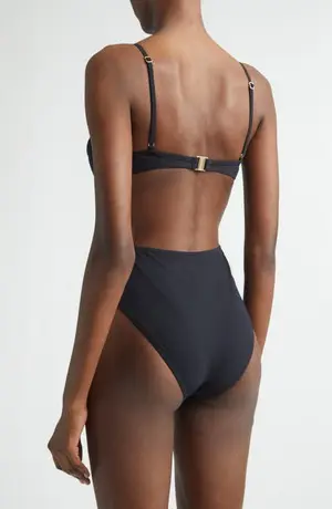 Zimmermann Mahon Trim Detail One-piece Swimsuit
