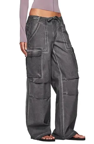 I.AM.GIA Jaxxon Stretch Cotton Cargo Pants - Black