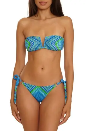 BECCA By Rebecca Virtue Side Tie Bikini Bottoms