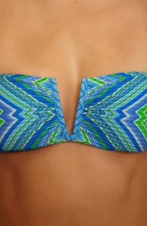 BECCA By Rebecca Virtue High Neck Bikini Top