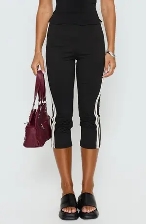 Princess Polly Capri Pants With Side Stripes