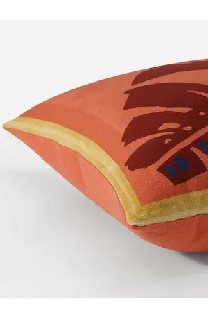SUNDAY CITIZEN Leaf Sketch Accent Pillow