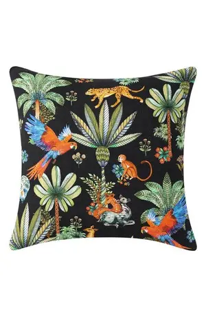 SUNDAY CITIZEN Decorative Palms Accent Pillow - Midnight