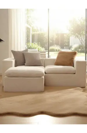 SUNDAY CITIZEN Faux Fur Accent Pillow