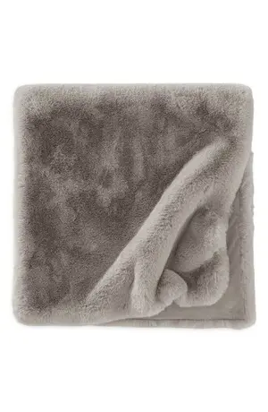 SUNDAY CITIZEN Faux Fur Bed Runner - Grey