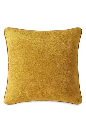 SUNDAY CITIZEN Cloud Silque Throw Pillow With Piping - Olive/fig