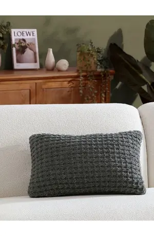 SUNDAY CITIZEN Snug Mini Waffle Accent Pillow