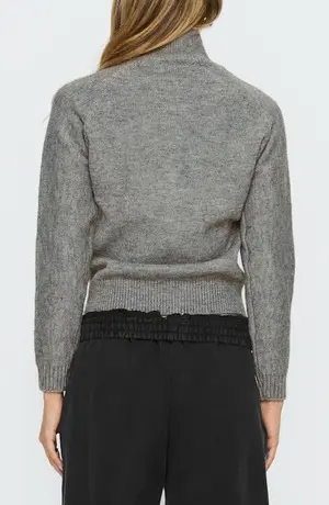 Princess Polly Caysey Front Zip Sweater