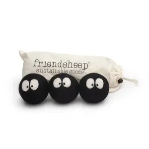 FRIENDSHEEP Wool Dryer Balls Xl Set Of 3 Laundry Sprites