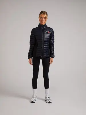 JACK1T Sport Lite Funnel Neck Padded Jacket - Navy