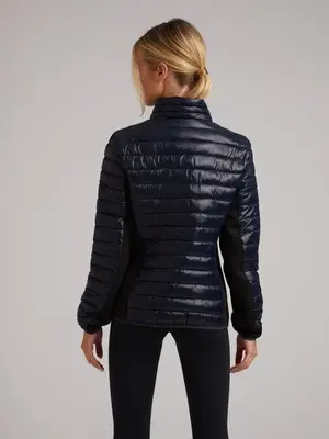 JACK1T Sport Lite Funnel Neck Padded Jacket - Navy