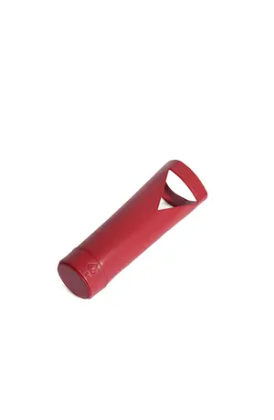 JURGI Leather Wine And Champagne Carrier - Red