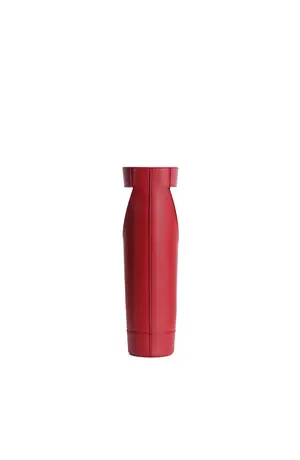 JURGI Leather Wine And Champagne Carrier - Red
