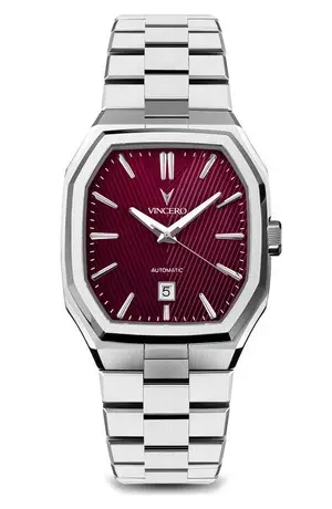 VINCERO Inception Shift Automatic Bracelet Watch - Red