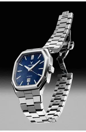 VINCERO Inception Shift Automatic Bracelet Watch - Blue