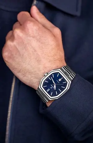 VINCERO Inception Shift Automatic Bracelet Watch - Blue