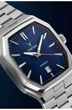 VINCERO Inception Shift Automatic Bracelet Watch - Blue