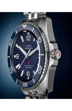 Timex® Timex Deepwater Arctic 200 Bracelet Dive Watch - Silver-tone