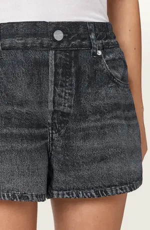 ALLSAINTS Tyler Denim Shorts - Illusion Black