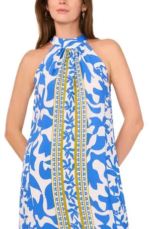 Vince Camuto Sleeveless Tie Back Maxi Dress