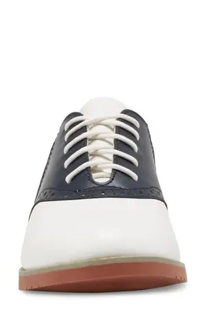 Eastland Sadie Saddle Oxford - Navy Multi