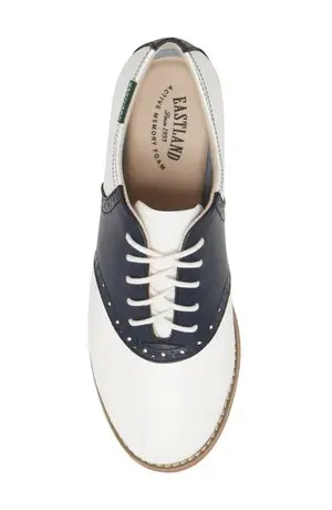 Eastland Sadie Saddle Oxford - Navy Multi
