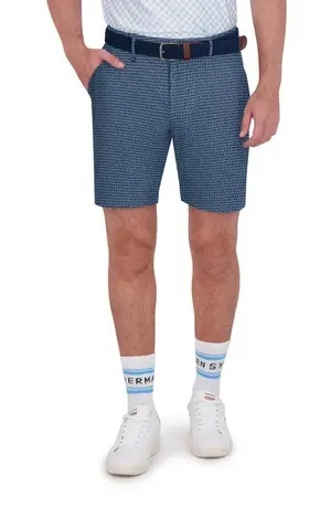 Ben Sherman Stretch Tech Shorts With Sunglasses Print